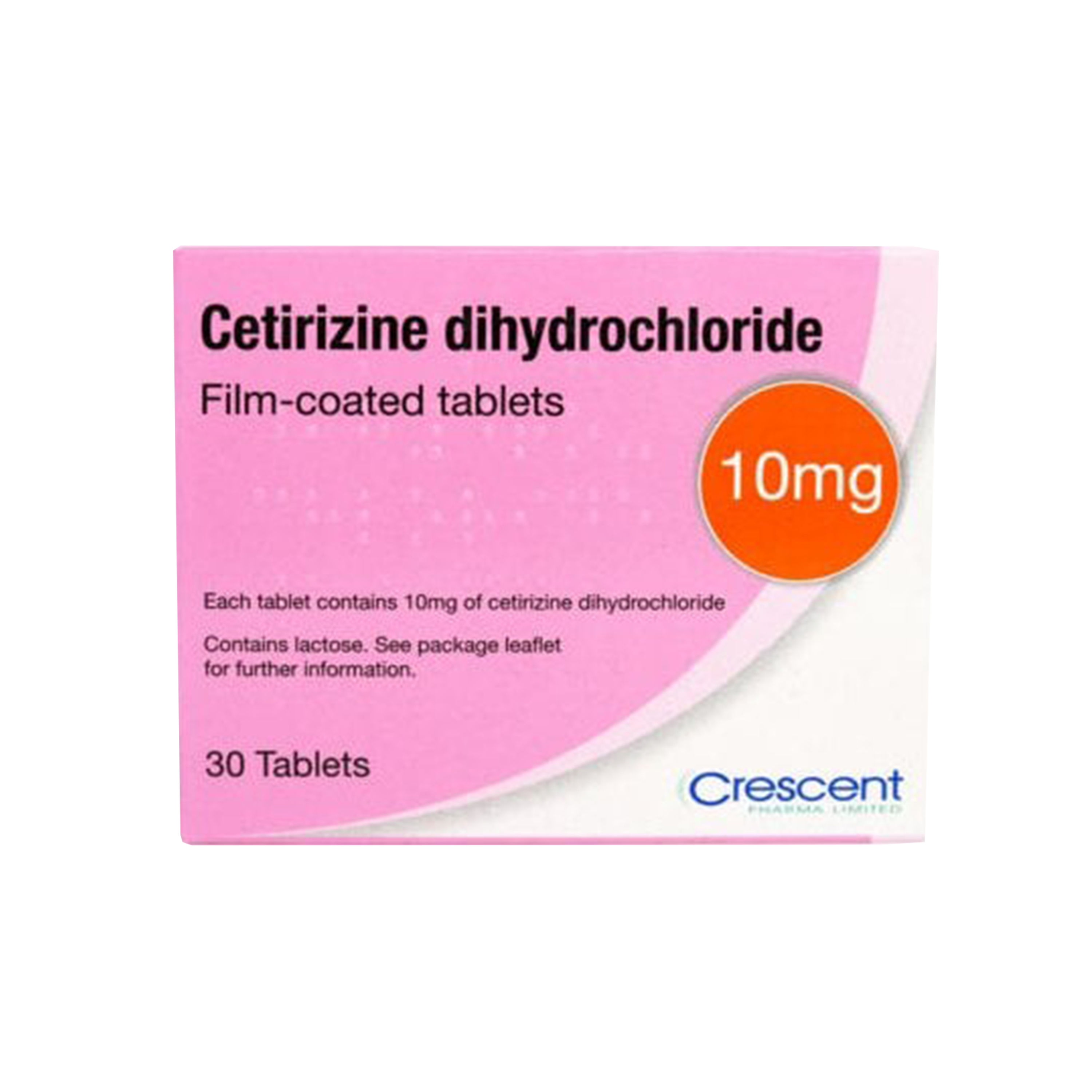 Cetirizine Hydrochloride 30 Tablets 10mg (Brands May Vary) – David Hart ...