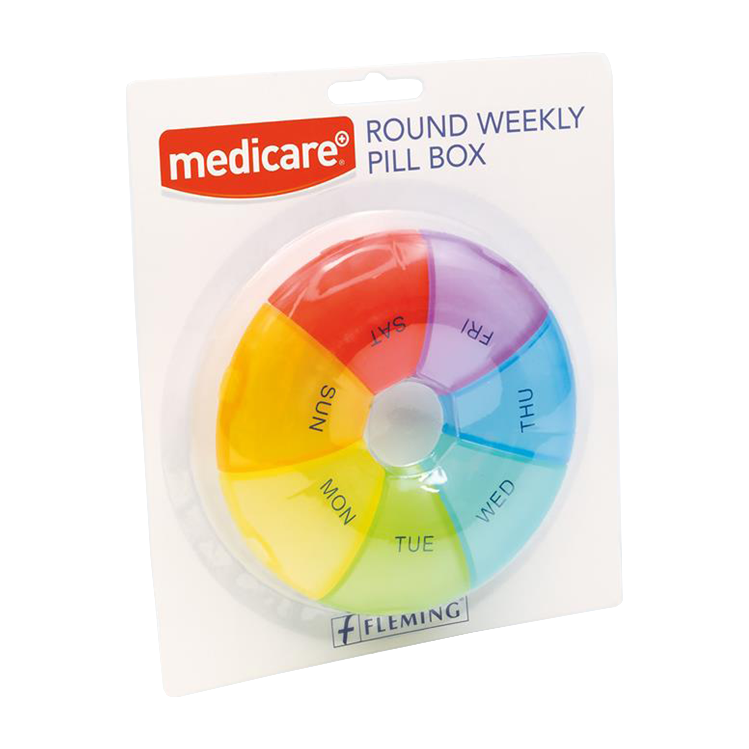 Medicare - Round 7 Sided Weekly Pill Box – David Hart Santo Trade