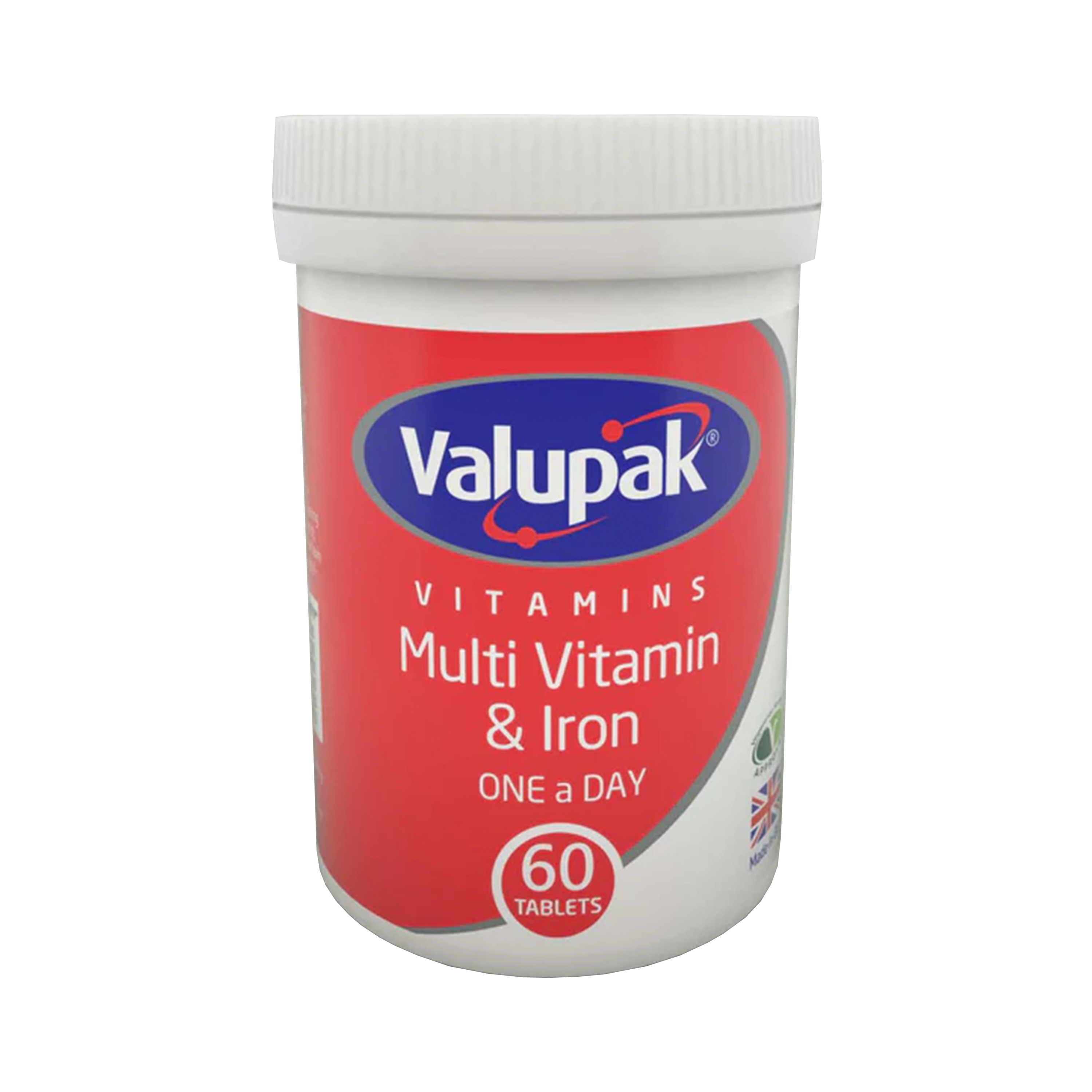 Valupak Multivitamin & Iron Tablet 60 – David Hart Santo Trade