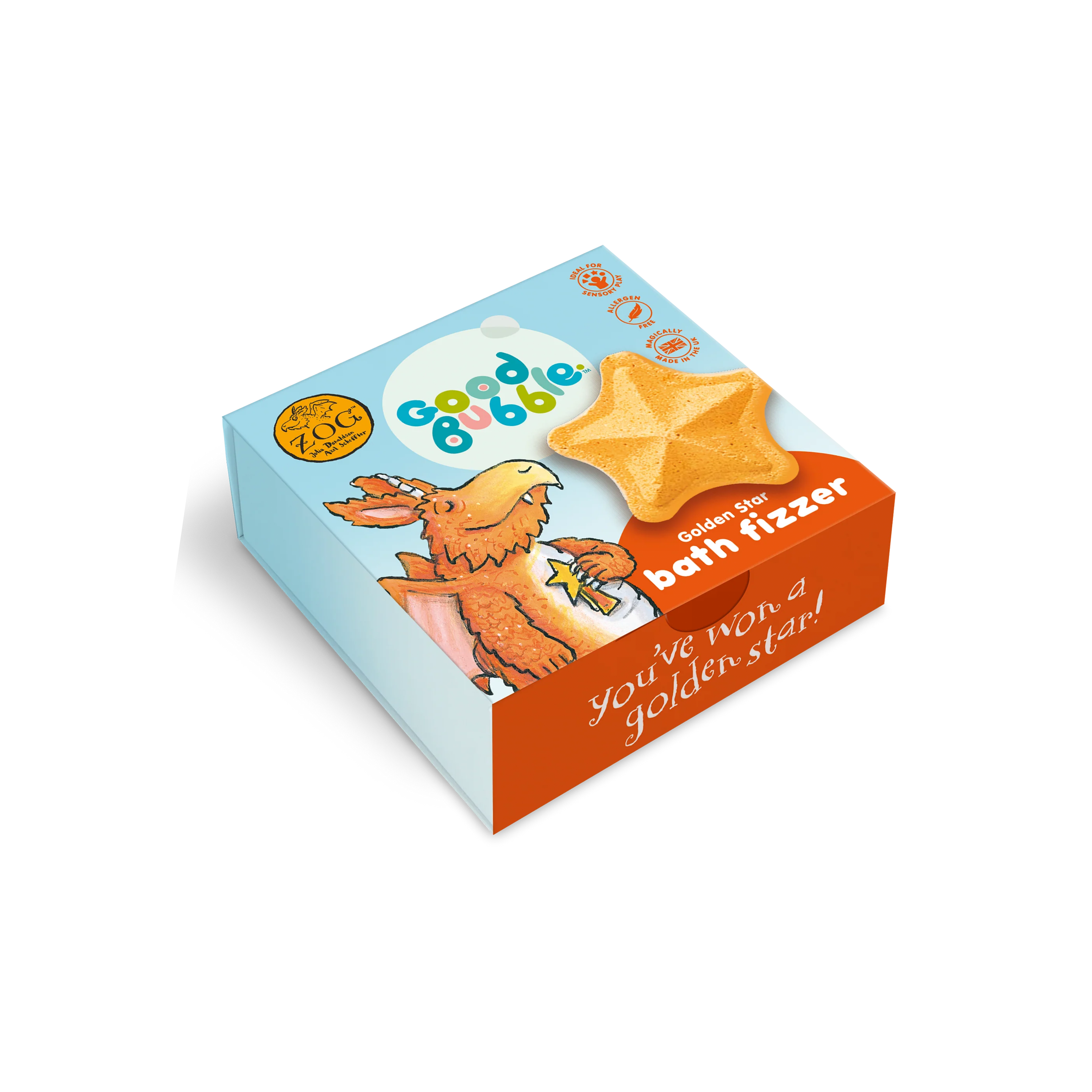 Zog Golden Star Bath Fizzer (Single) – David Hart Santo Trade